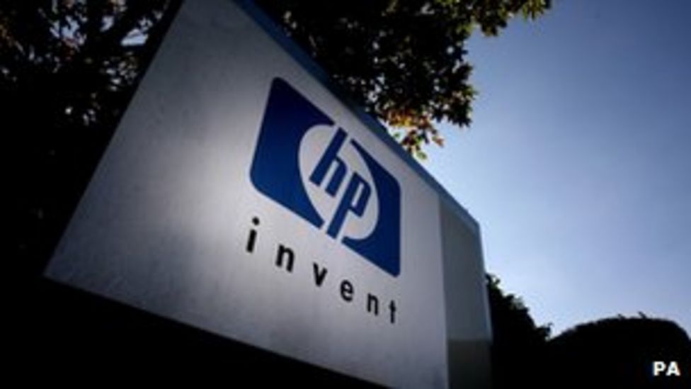 Hewlett-Packard shares up 12% despite fresh sales fall - BBC News