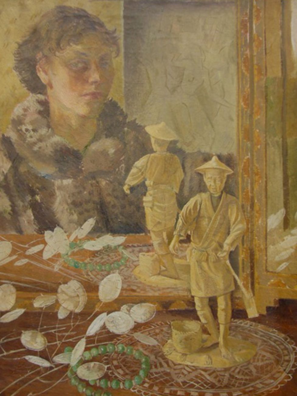 Elsi Eldridge: Art work by wife of RS Thomas on show - BBC News