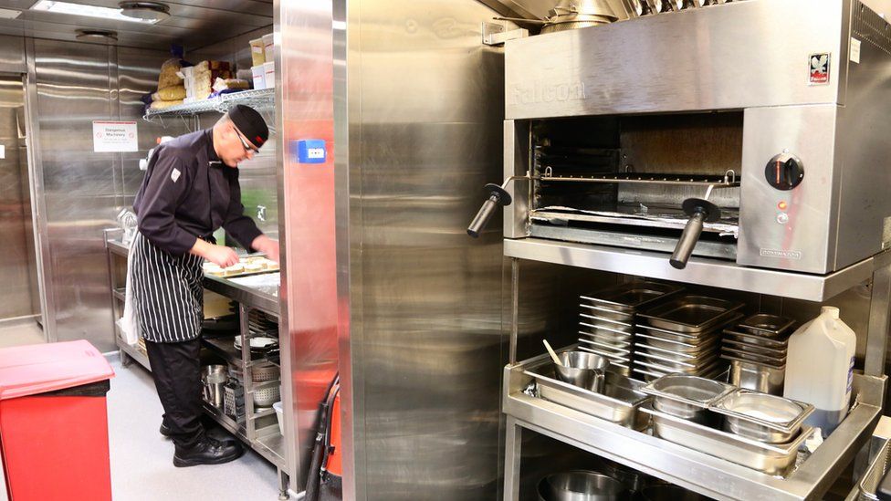 Life on the Babbage Southern North Sea gas platform - BBC News