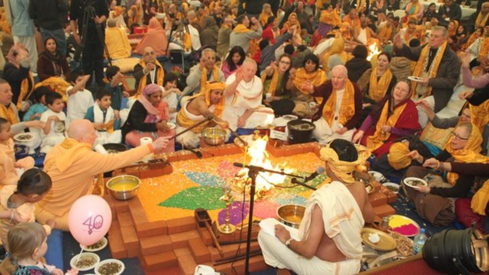 George Harrison's Hare Krishna Manor celebrates 50 years - BBC News