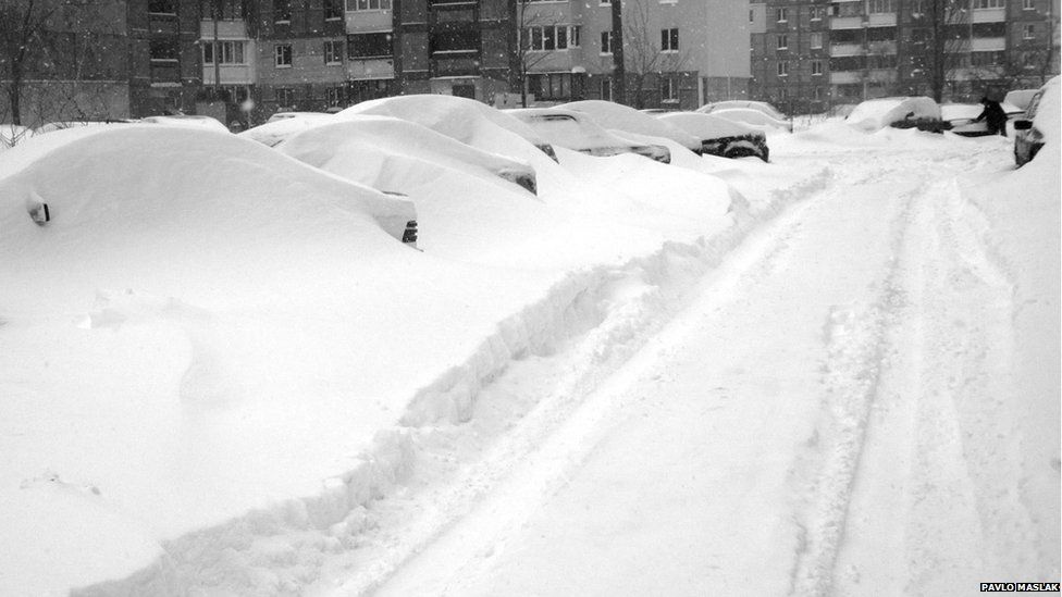 Snow in Europe: your pictures - BBC News