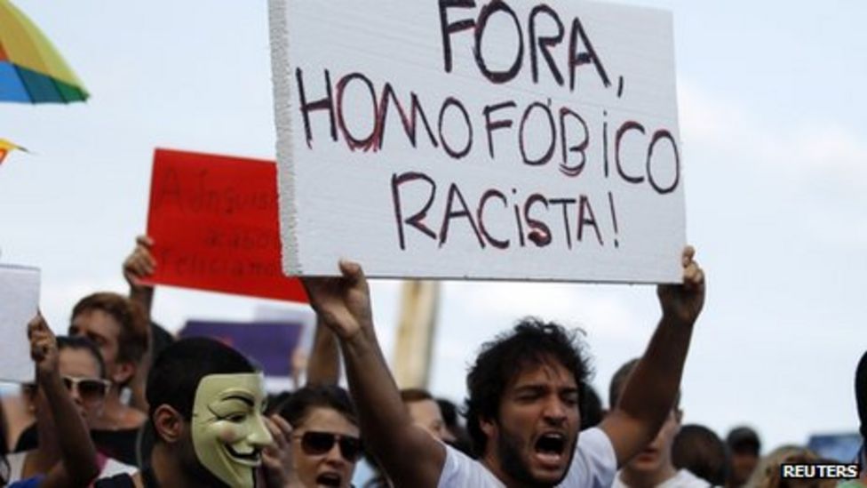 Brazil's outrage over 'racist' evangelical politician - BBC News