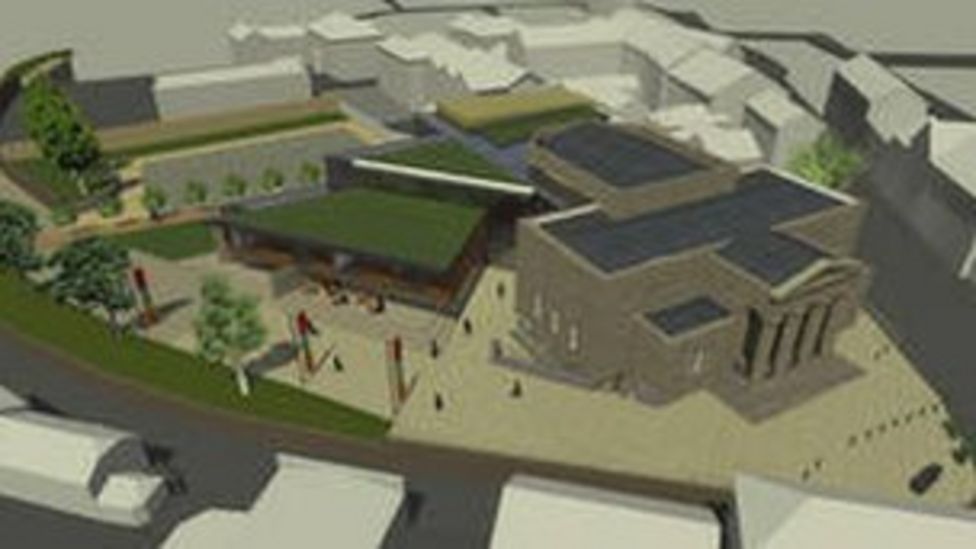 Brecon: £8.4m scheme to refurbish museum and build library - BBC News