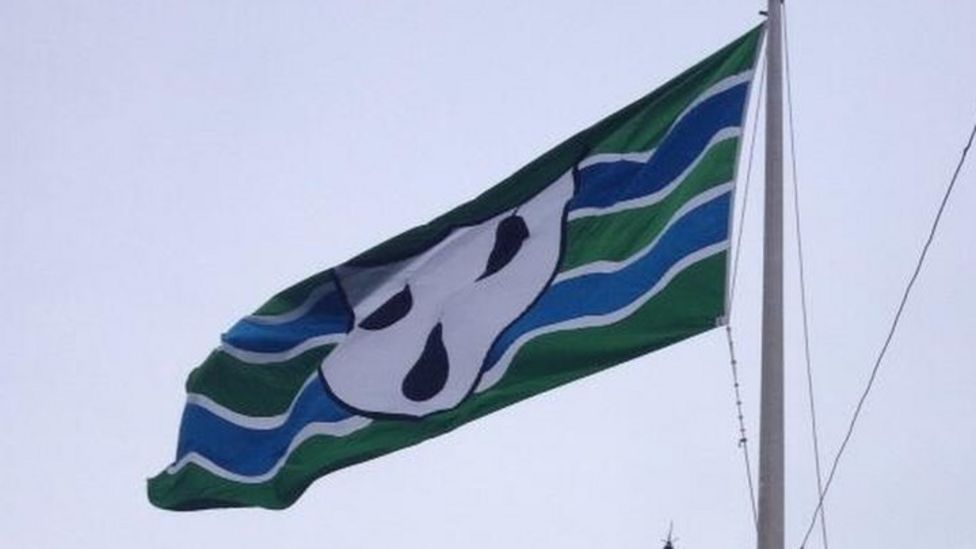 Flying the county flag: The preservation of an identity - BBC News