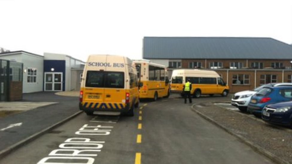 Arvalee Special School in Omagh set to reopen after fire - BBC News