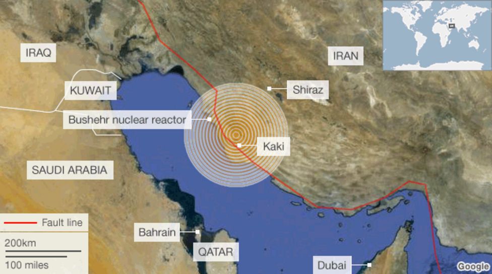 Deadly quake in south-west Iran's Bushehr province - BBC News