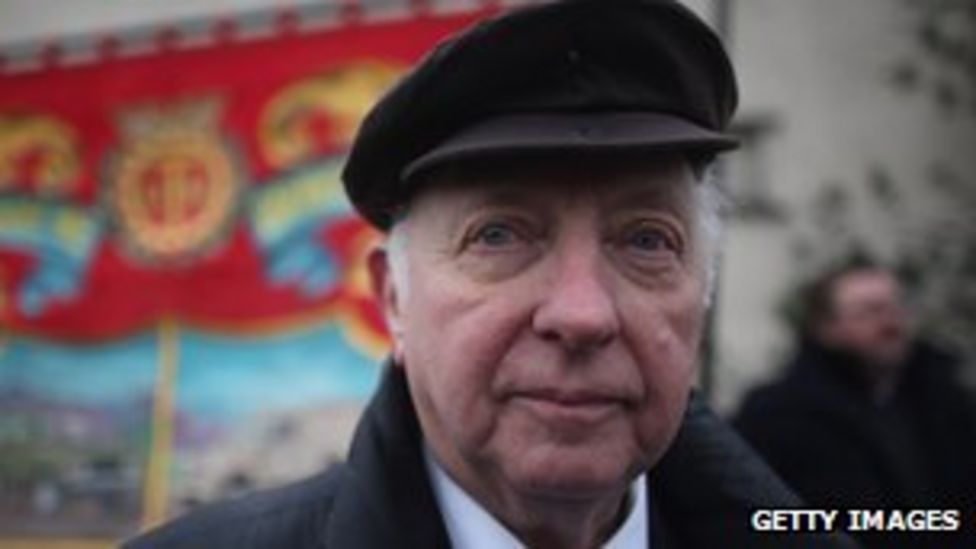 Scargill 'makes brief response to Thatcher death' - BBC News