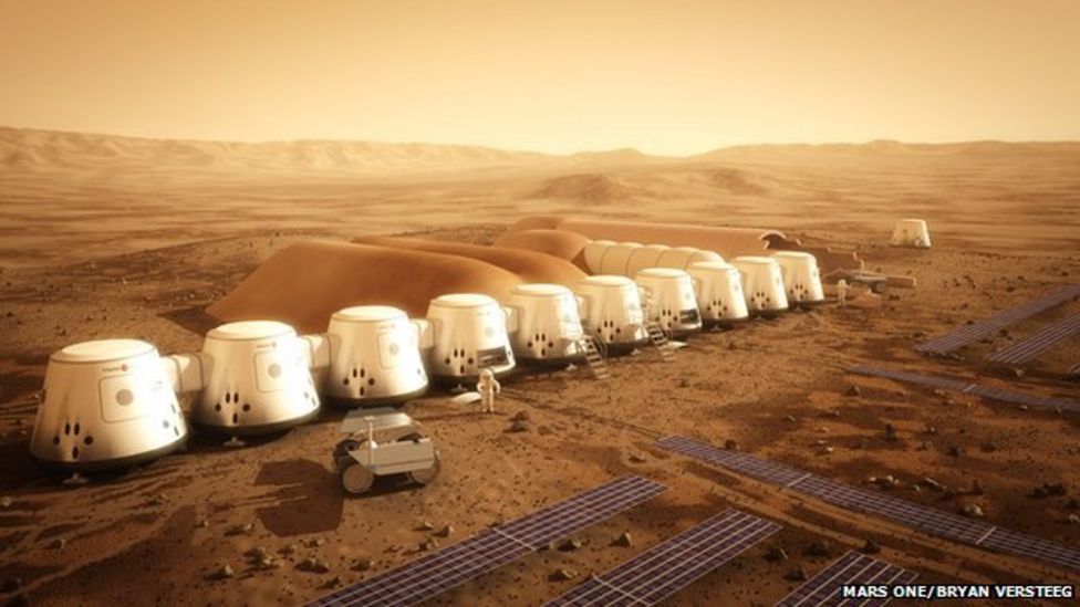 Applicants wanted for a one-way ticket to Mars - BBC News