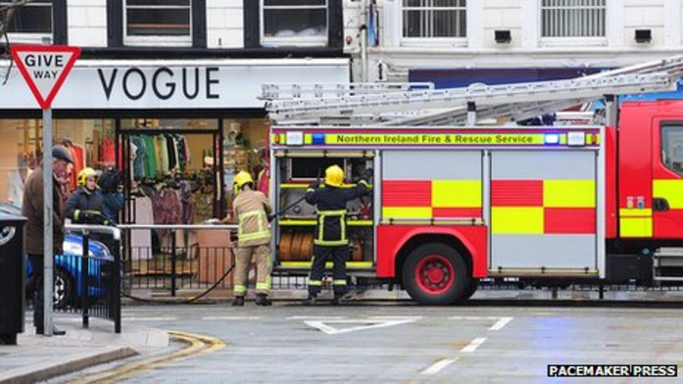 Downpatrick flooding: Clean-up operation under way - BBC News