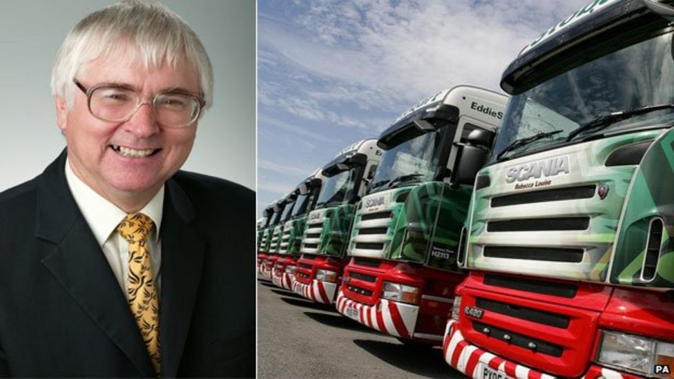 Eddie Stobart cabs to be named after MP's family - BBC News