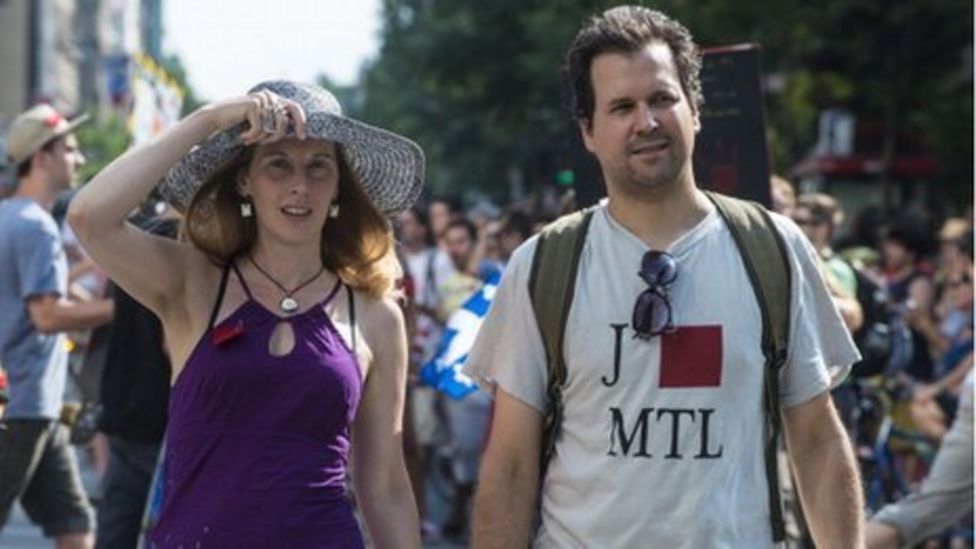 Rebelling against Quebec's 'language police' - BBC News