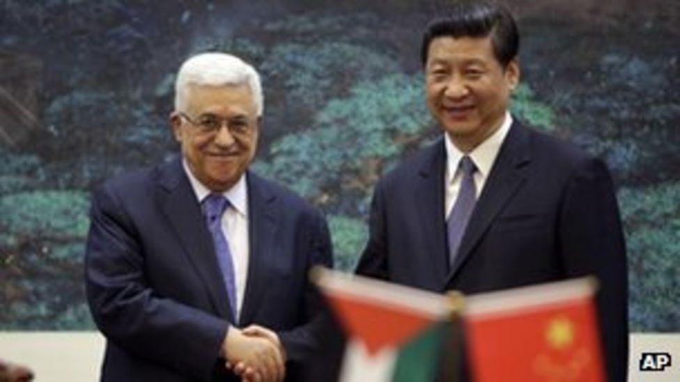 Abbas and Netanyahu on separate China visits - BBC News