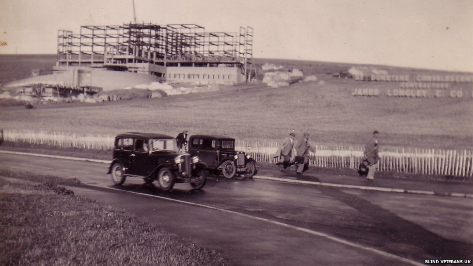 Blind Veterans UK exhibition marks Ovingdean anniversary - BBC News