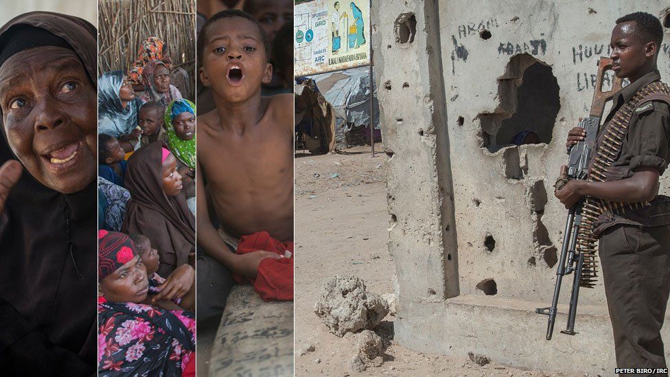 In pictures: Surviving camp life in Mogadishu - BBC News
