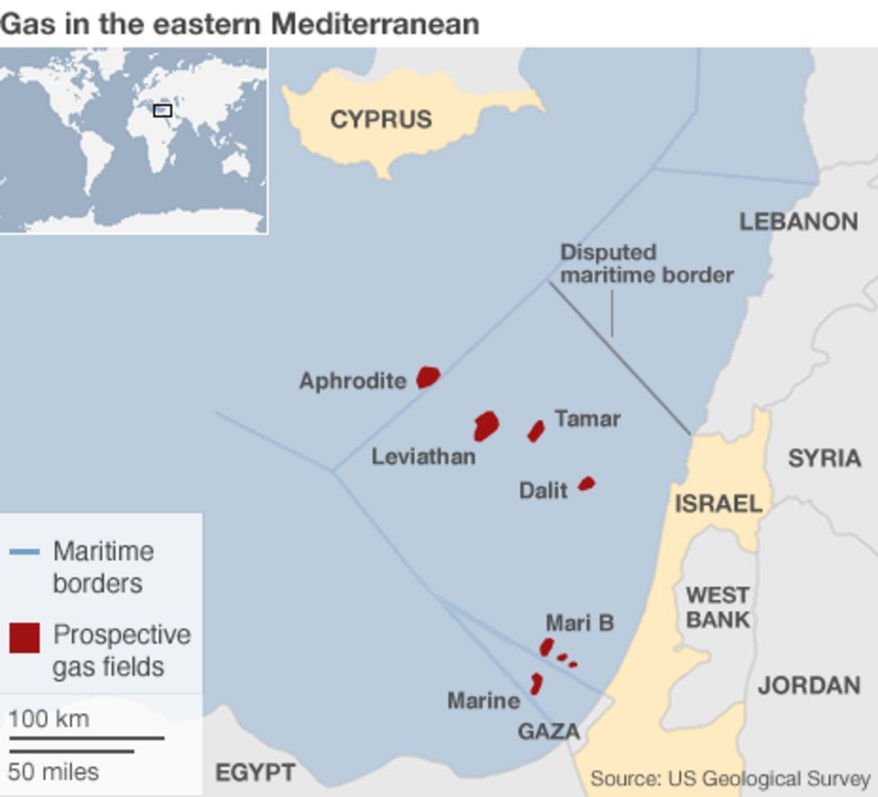 Gas finds in east Mediterranean may change strategic balance - BBC News