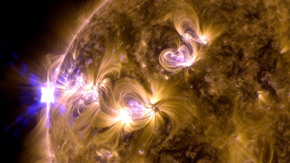 In pictures: Raw power of the Sun - BBC News