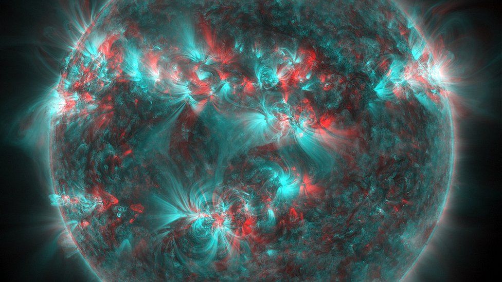 In pictures: Raw power of the Sun - BBC News