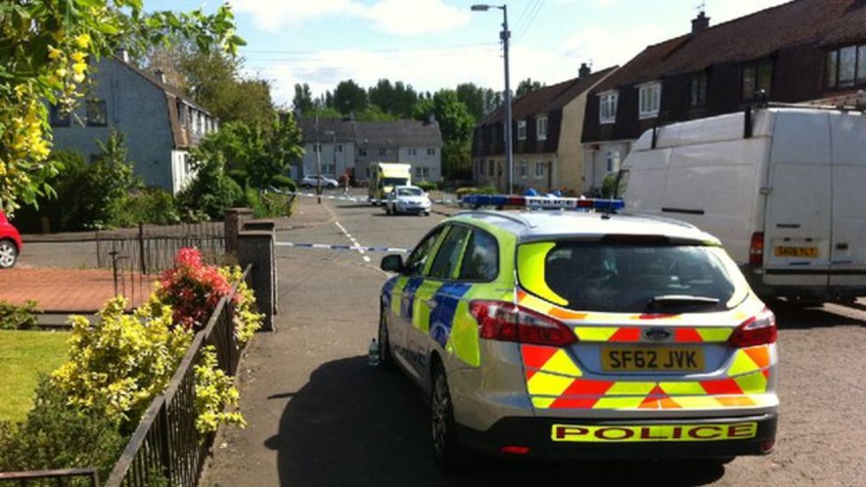 Man Arrested After Gun Incident In Carmyle Glasgow Bbc News