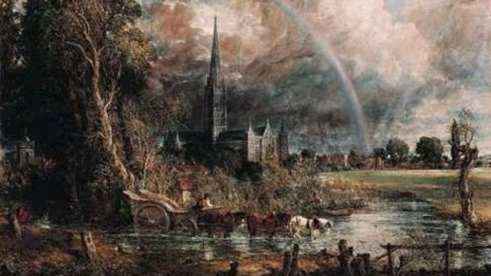 John Constable's The Lock set for auction - BBC News