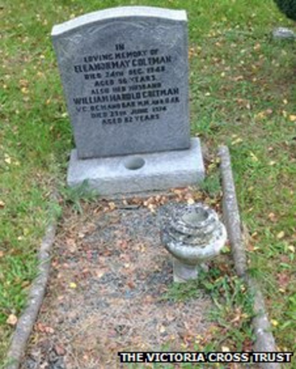 Hopes of renovating grave of war hero William Coltman VC - BBC News