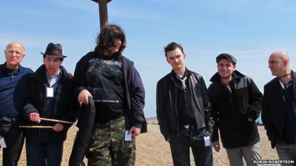 Autism rock band The AutistiX go on tour to Spain - BBC News