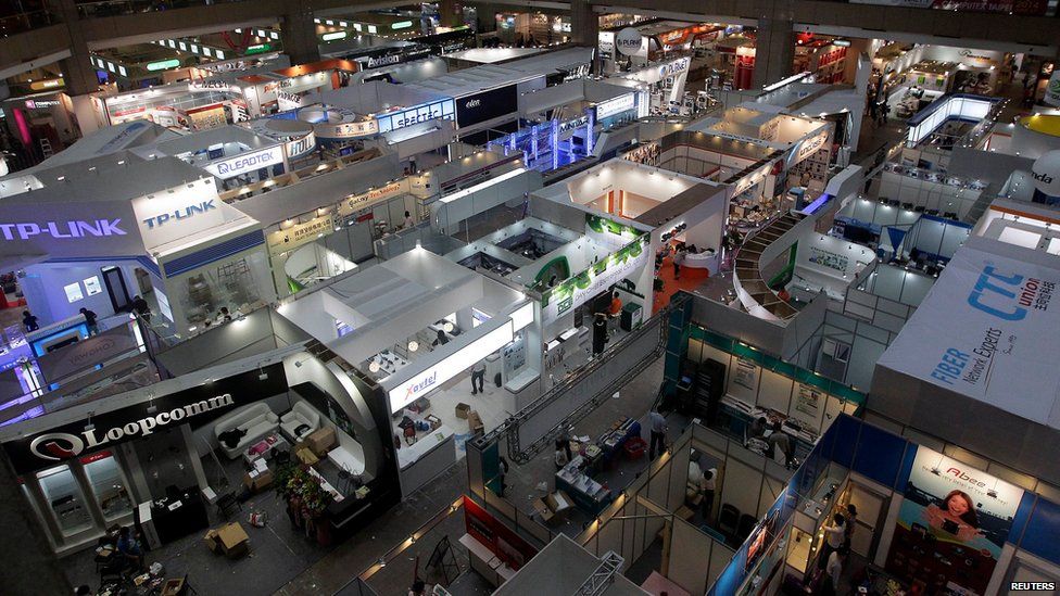 New tech put on show at Taiwan's Computex exhibition - BBC News