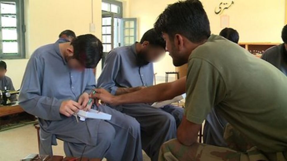 How the Taliban groom child suicide bombers - BBC News