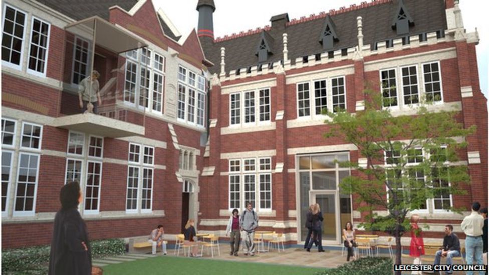 Richard III visitor centre plans unveiled in Leicester - BBC News