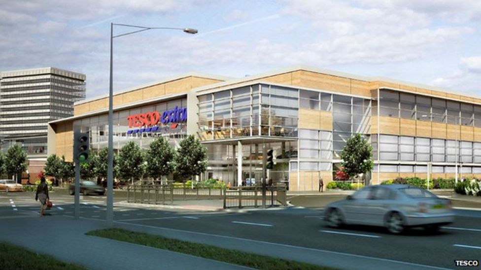Southend Tesco store plan scrapped - BBC News