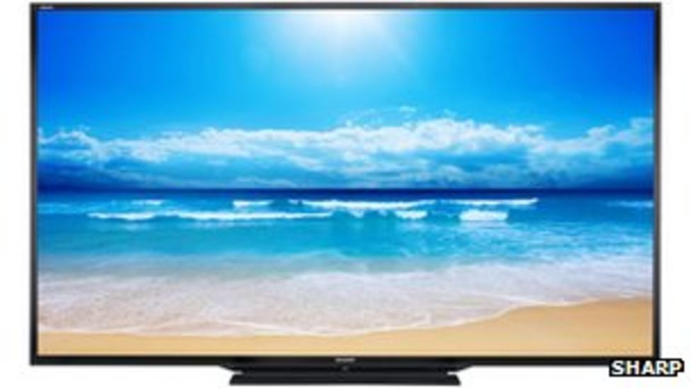 Sharp brings giant-sized 90in TV to Europe - BBC News