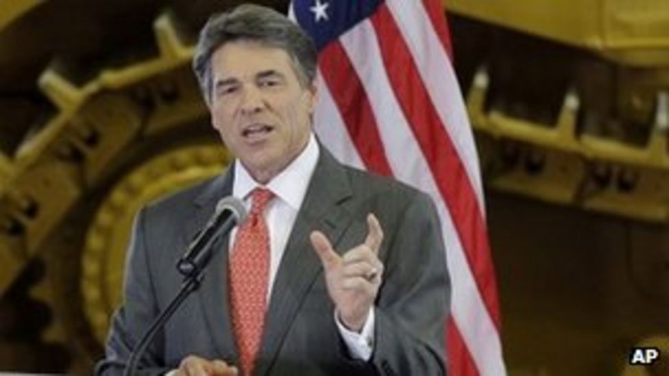 Texas Governor Rick Perry to retire - BBC News