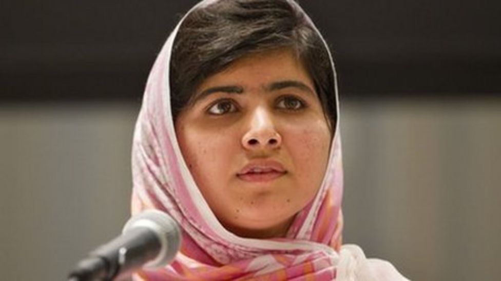 Malala Yousafzai reunited with friends injured in shooting attack - BBC ...