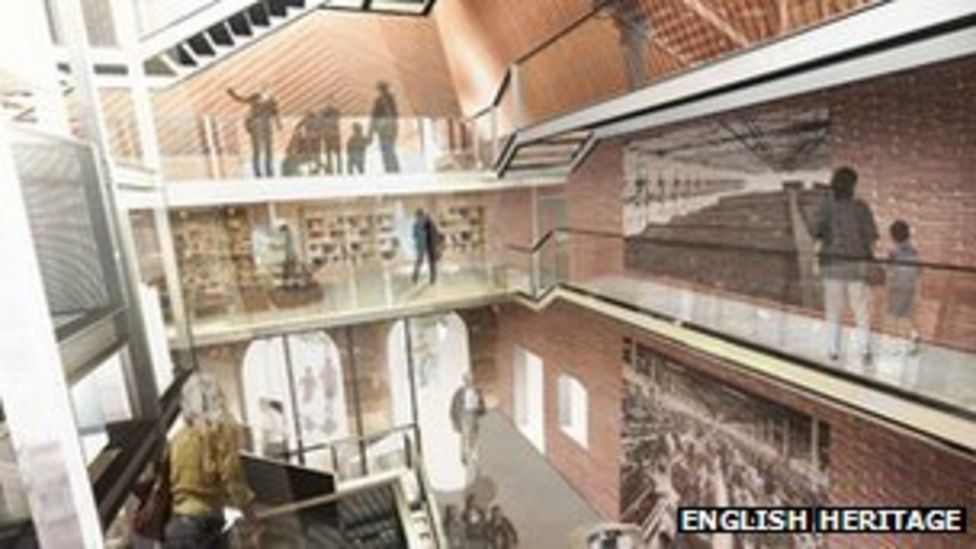 Shrewsbury Flax Mill: Funding for offices and restoration - BBC News