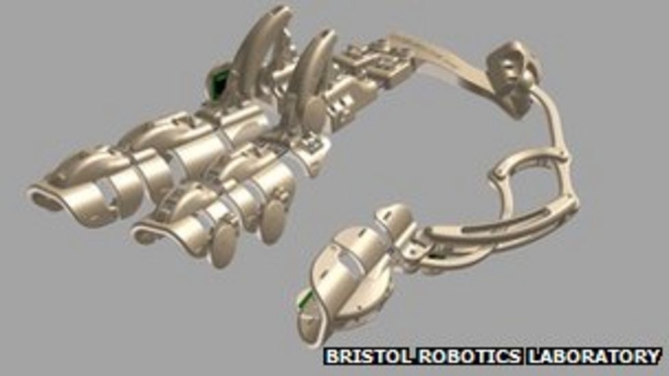 Robotic exoskeleton aids hand movement after stroke - BBC News