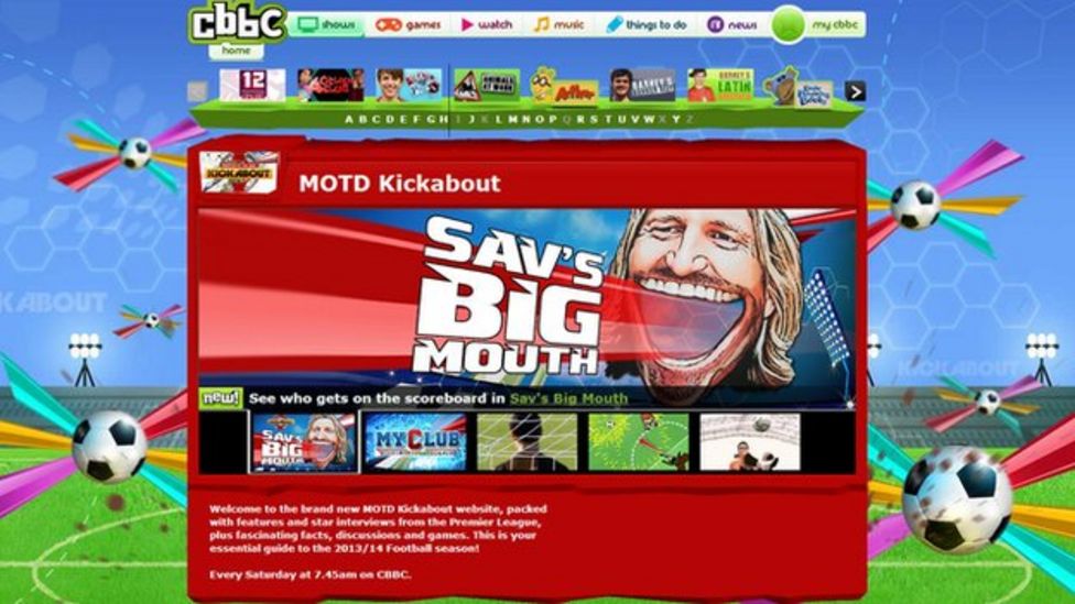MOTD Kickabout launches new website for new season - BBC Newsround