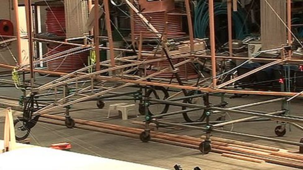 Samuel Cody statue unveiled to commemorate 'first UK pilot' - BBC News