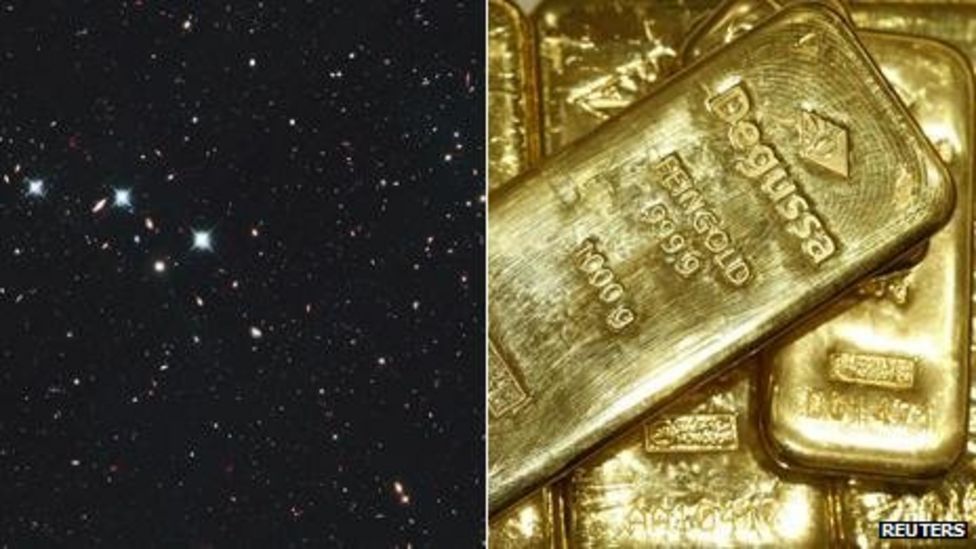 Space gold! (Is not most exciting part of this story) - BBC News