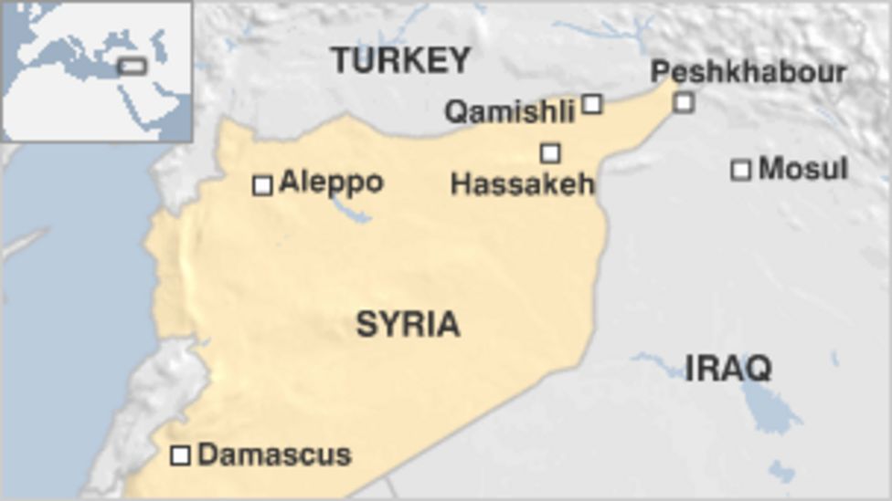Syria refugees pour into Iraqi Kurdistan in thousands - BBC News