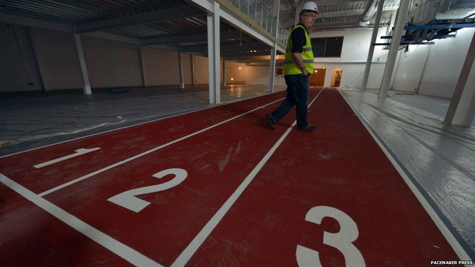 Ravenhill Stadium gets ready for new Ulster rugby season - BBC News