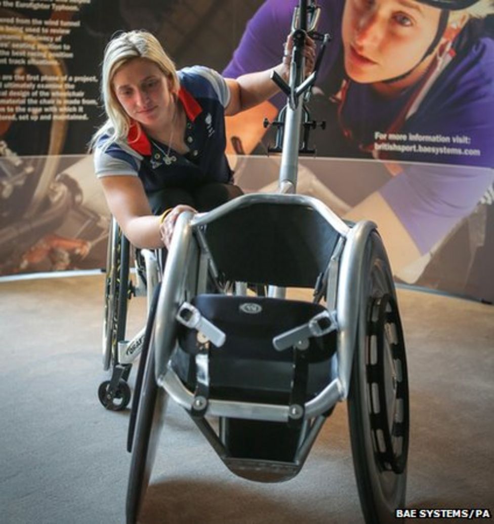 Lighter, faster wheelchair racing wheels unveiled - BBC Newsround
