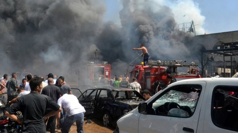 Lebanese city of Tripoli rocked by deadly explosions - BBC News