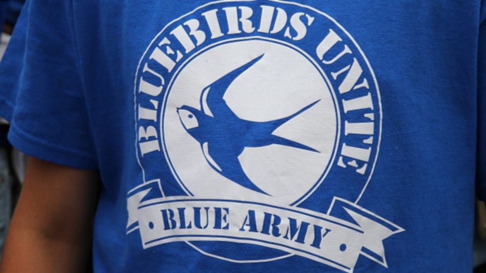 Bluebirds Unite: Cardiff fans walk remembers club's 'heritage' - BBC News
