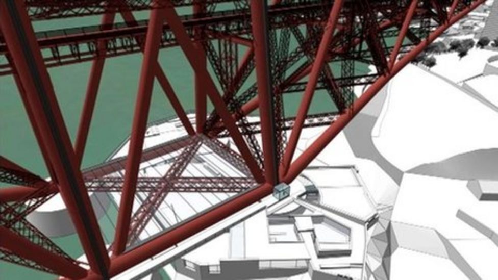 Plan for viewing platform at top of Forth Rail Bridge - BBC News
