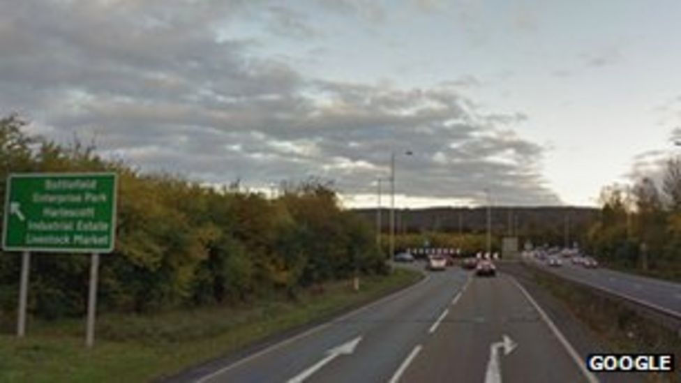 A5 in Shrewsbury to undergo £8.75m roundabout revamp - BBC News