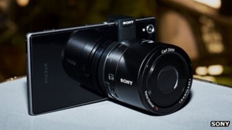 Sony launches lens accessories and Z1 handset at Ifa - BBC News