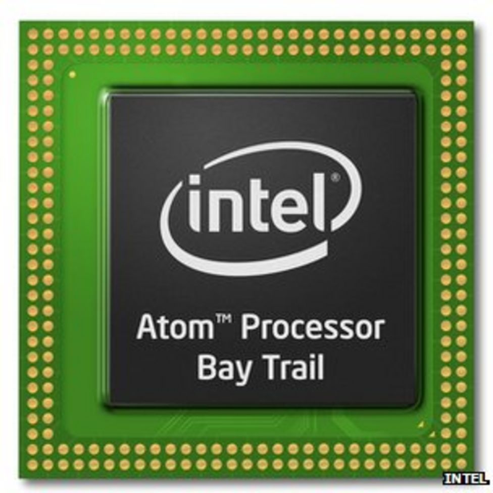 Intel Bay Trail Atom chips challenge ARM for tablets - BBC News