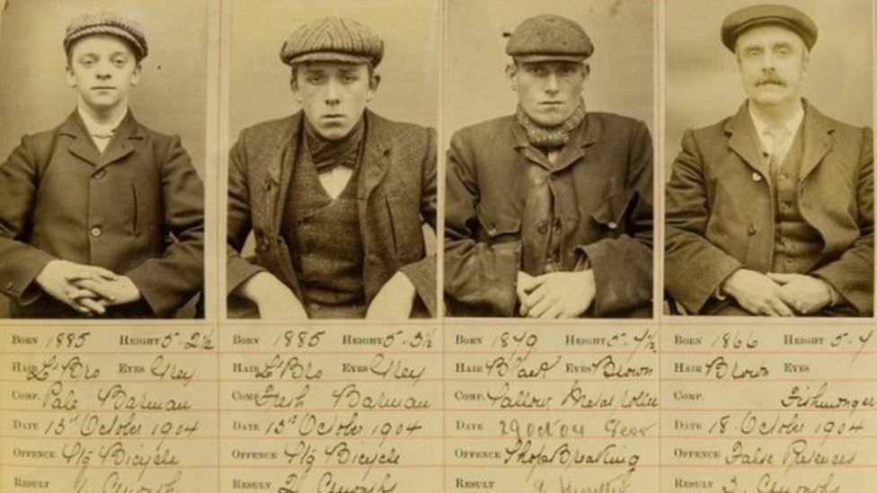 In pictures: 'Real' Peaky Blinders sourced from police mugshots - BBC News