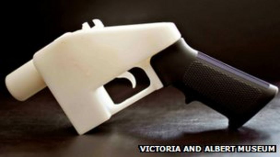 V&A museum to display printed gun - BBC News