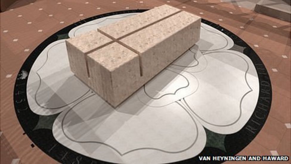 Richard III tomb new design revealed by Leicester cathedral - BBC News