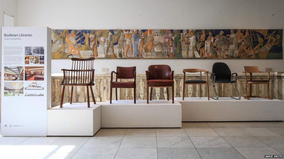 Bodleian Library chair competition winner announced - BBC News